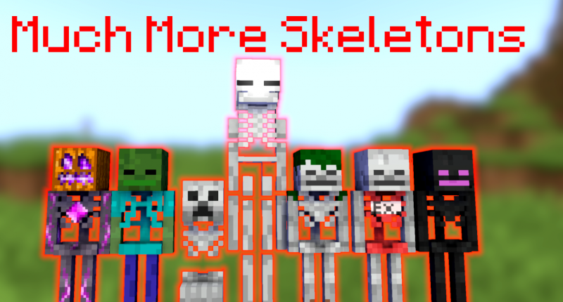Much More Skeletons | MCreator